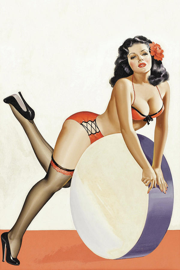 Over a drum; Painting by Peter Driben - Fine Art America