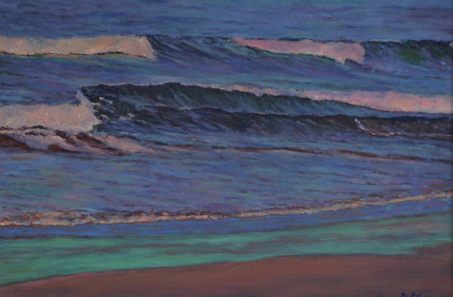 Pacific Beach Painting by Beth Riso - Fine Art America