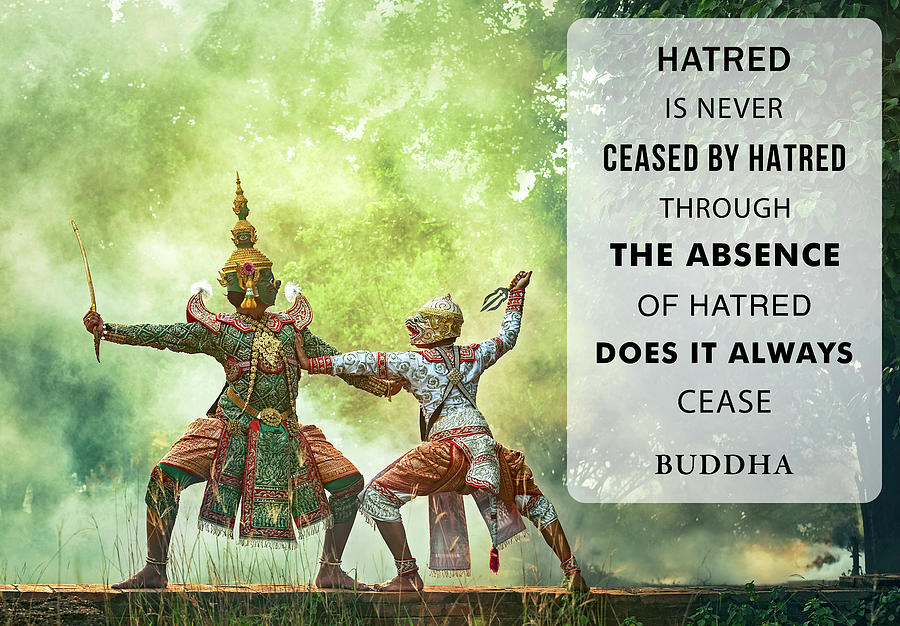 Pacification Of Hatred Photograph by Buddhist Art - Fine Art America