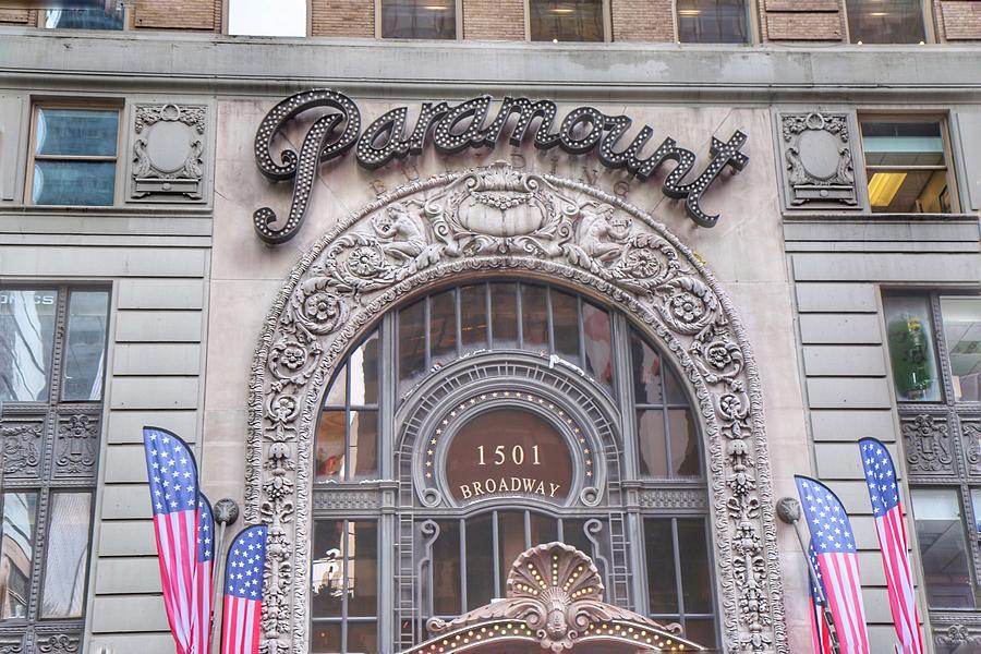 Paramount Building Photograph by William E Rogers - Fine Art America