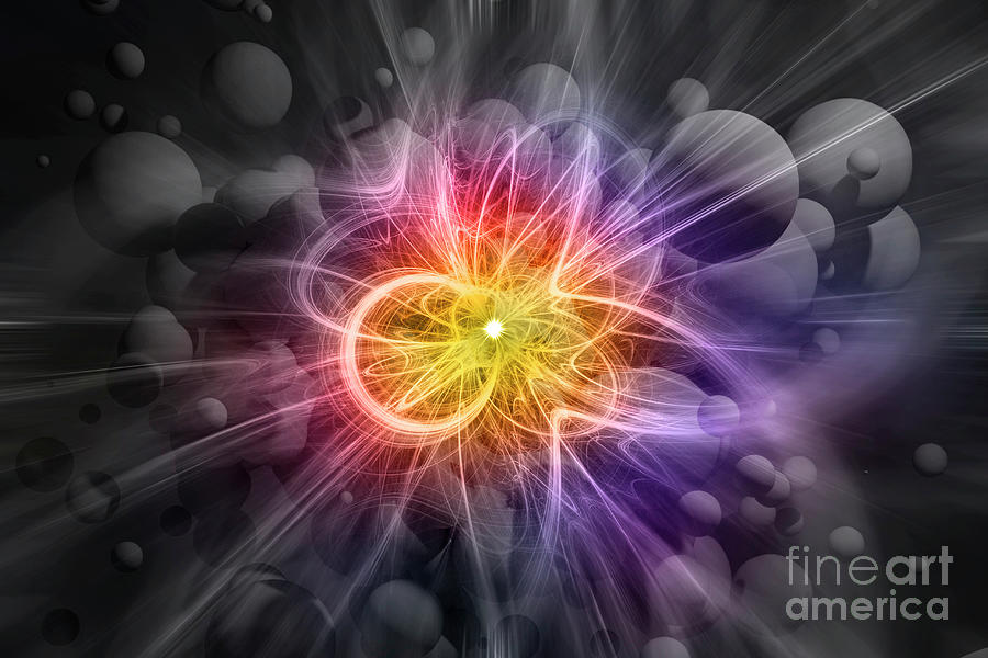Particles Colliding Photograph by Giroscience/science Photo Library ...