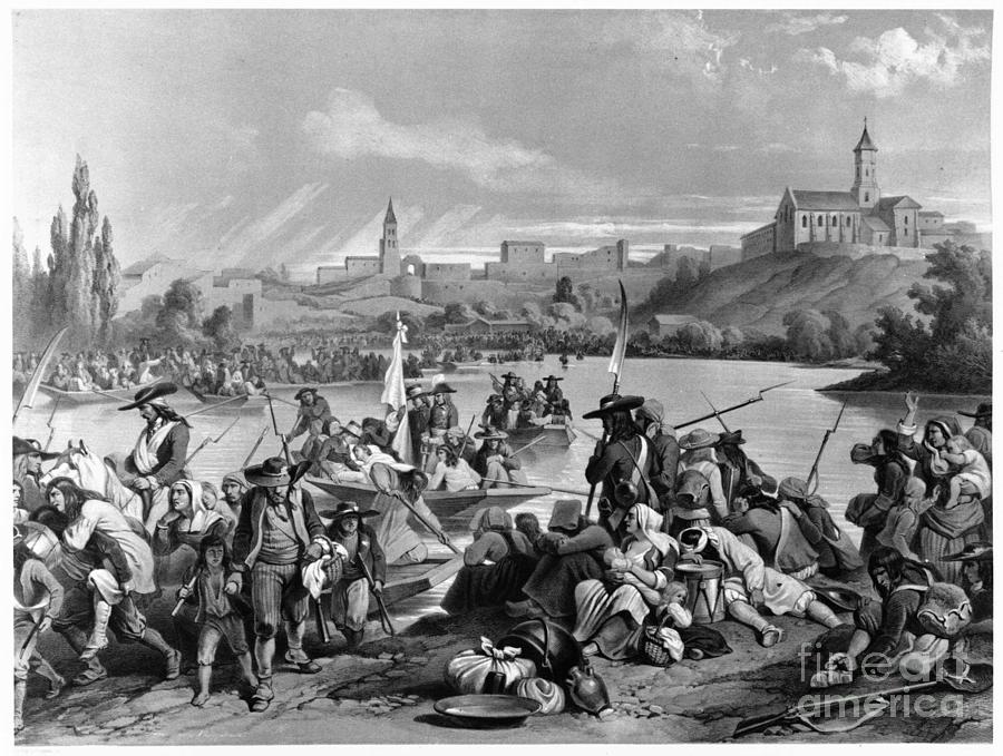 Passage Of The Loire By The Vendée Armee, October 1793 - Coll. Museum ...