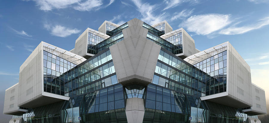 Pentagonal Architecture Photograph by Yohan Borca - Fine Art America