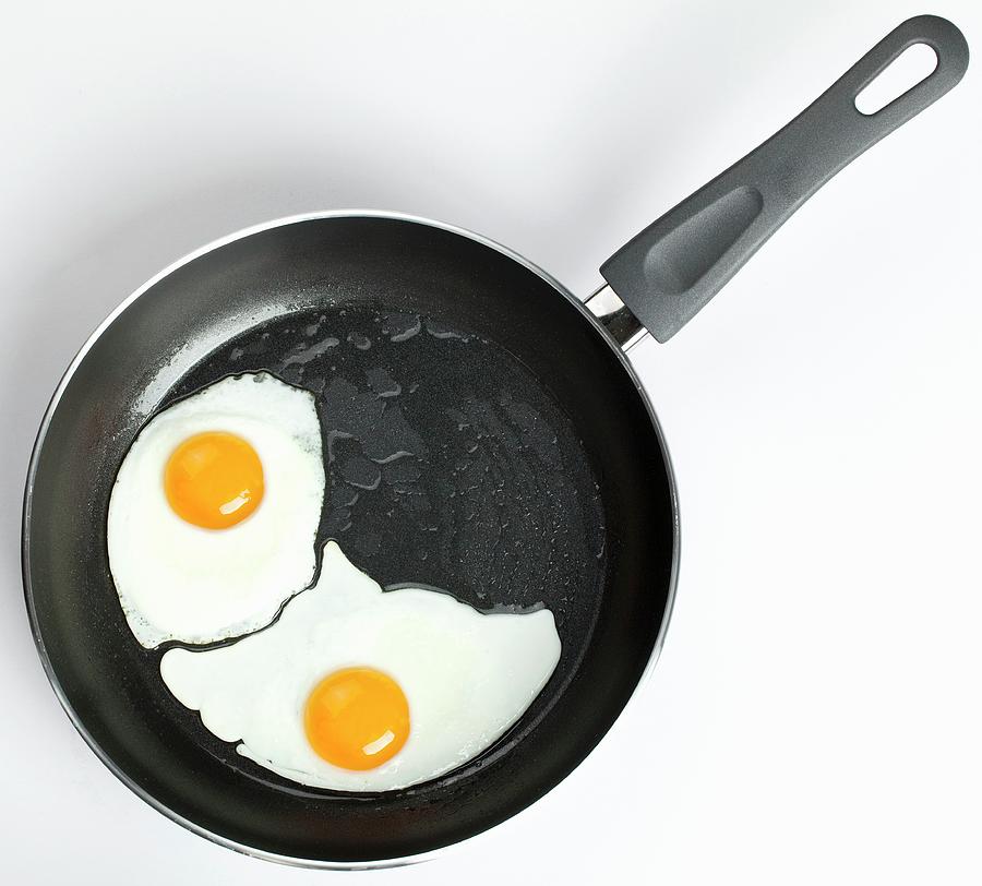 Poached Eggs In A Pan Photograph By Worytko Pawel Fine Art America