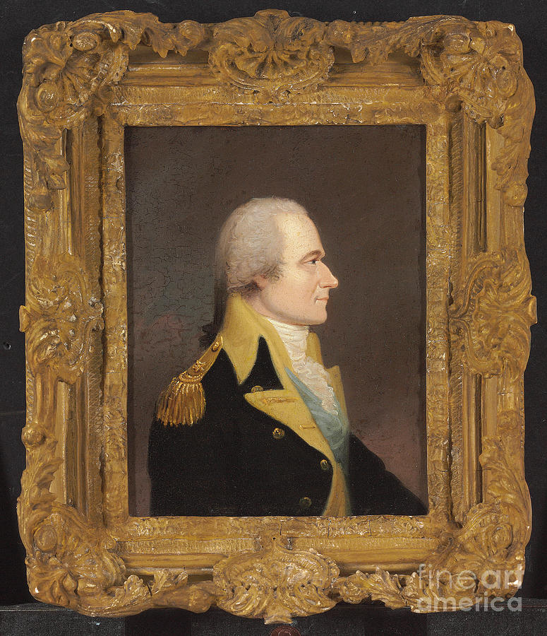 Portrait Of Alexander Hamilton, C.1800 Painting by William Weaver - Pixels