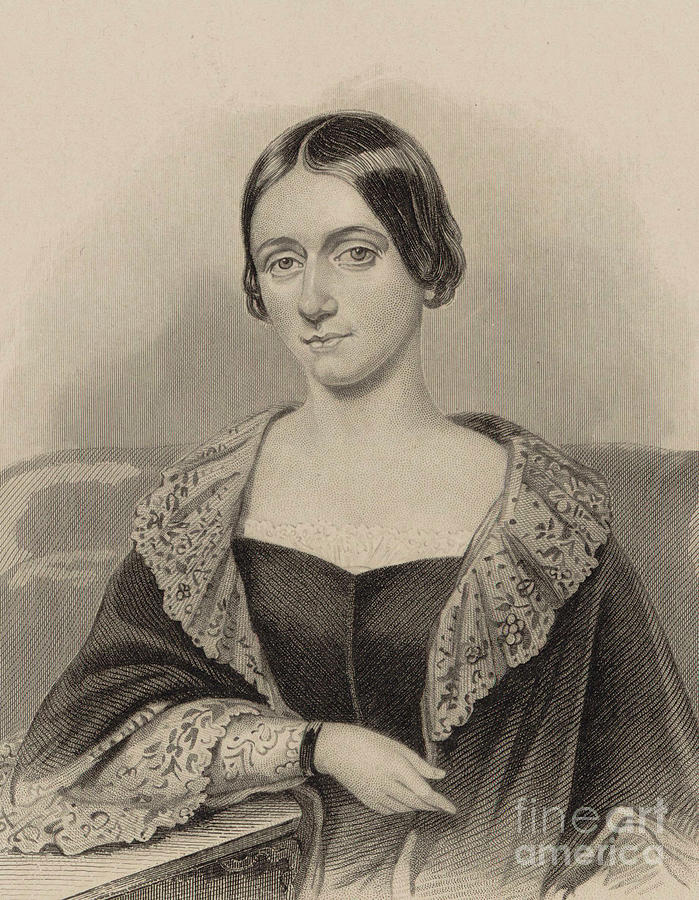 Portrait Of Clara Schumann 1819-1896 by Heritage Images