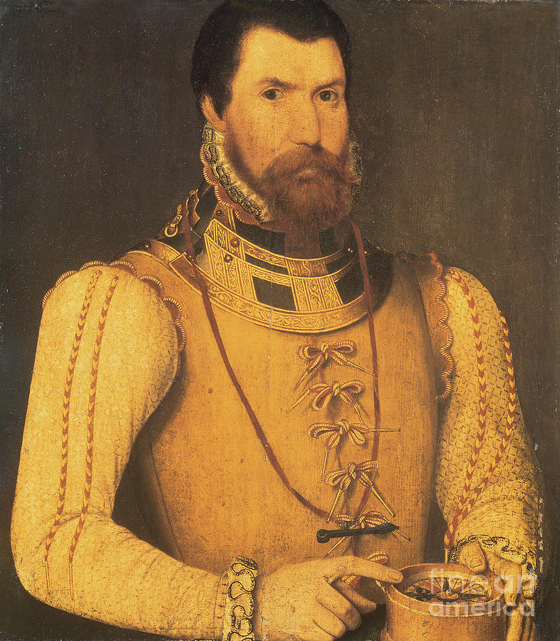 Portrait Of Edward Fiennes De Clinton, 9th Lord Clinton And Saye, Earl ...