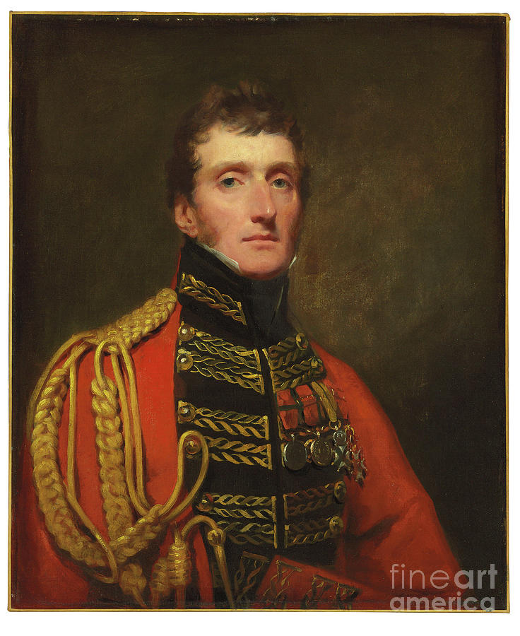 Portrait Of Lieutenant General William Stuart, Half-length, In Uniform Painting by Henry Raeburn ...