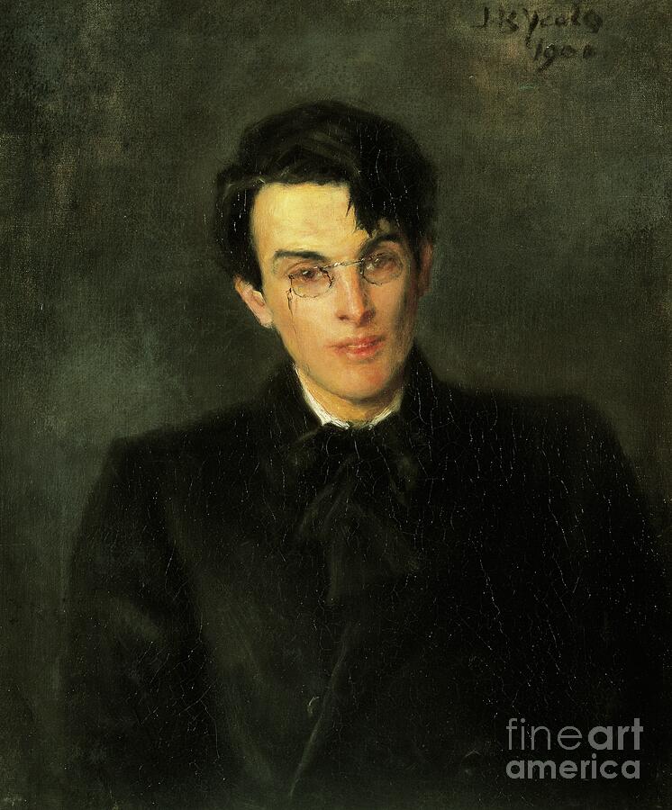 Portrait Of William Butler Yeats Dublin Roquebrune Cap Martin Irish ...