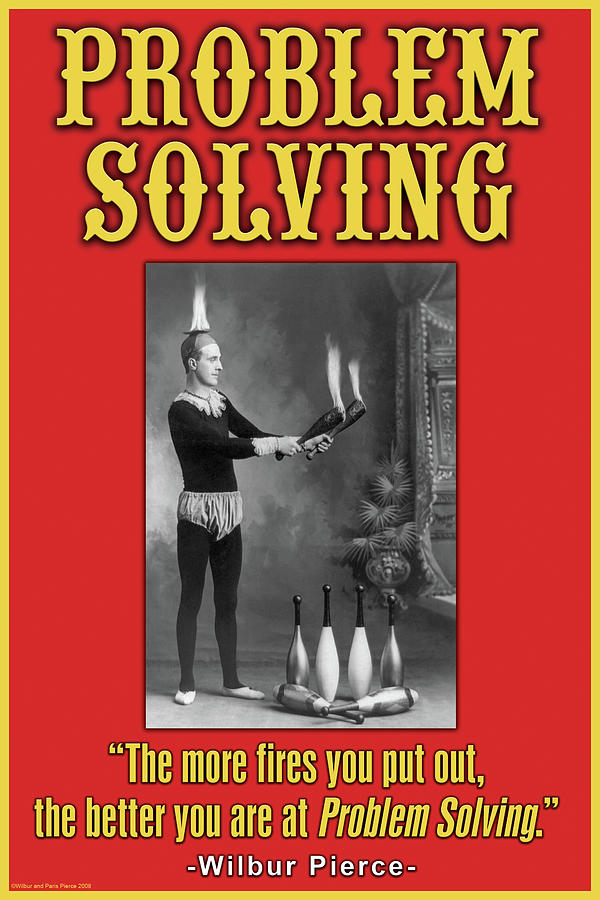 Problem Solving Painting by Wilbur Pierce - Fine Art America