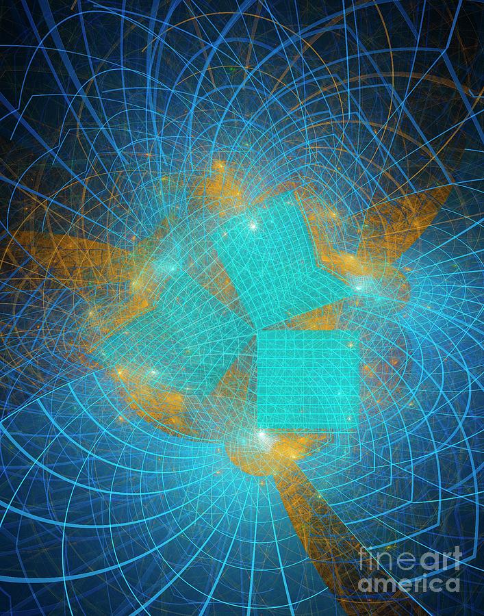 Projective Geometry Conceptual Image. Photograph by David Parker ...