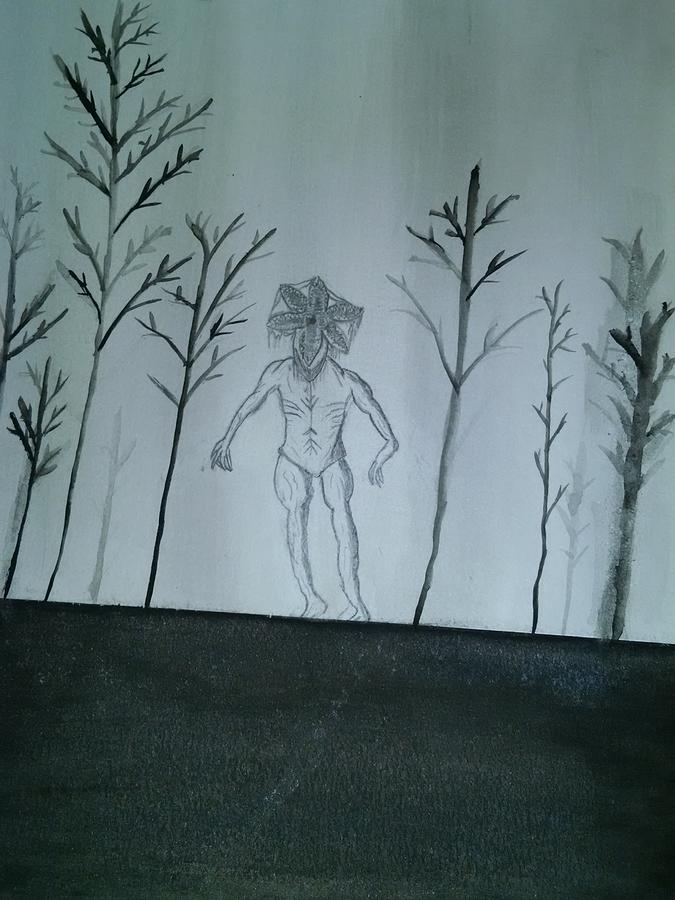 Protector Drawing by E Lech | Fine Art America