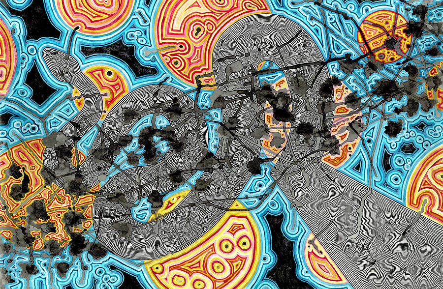 Python Prism Mixed Media by Peter Michel | Fine Art America