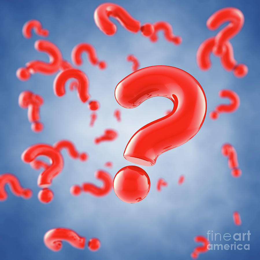 Question Marks by Science Photo Library