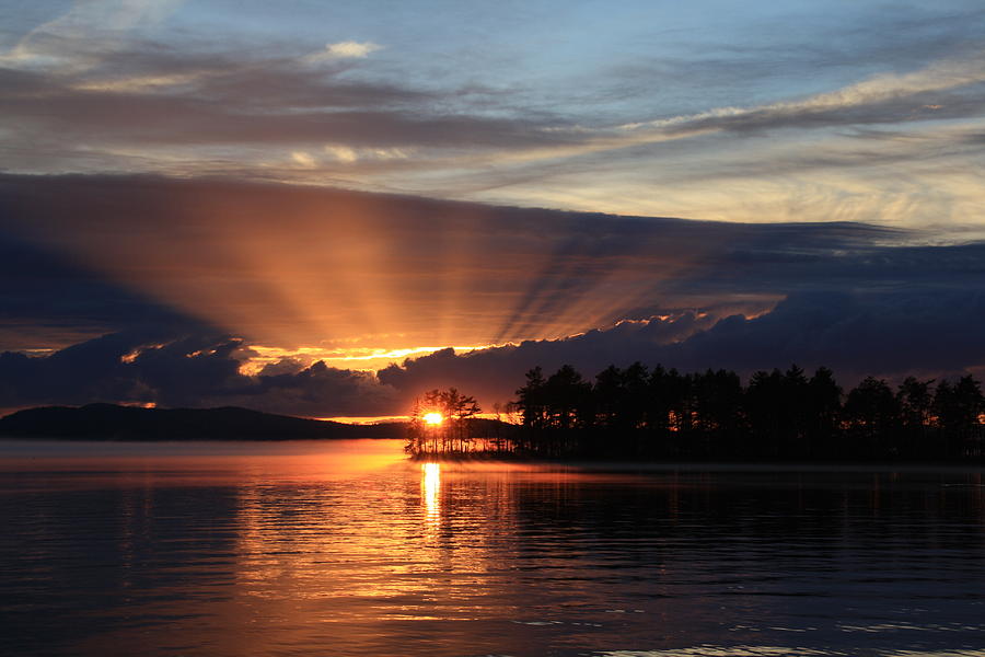 Radiant Sunset Photograph by Bruce Small - Fine Art America