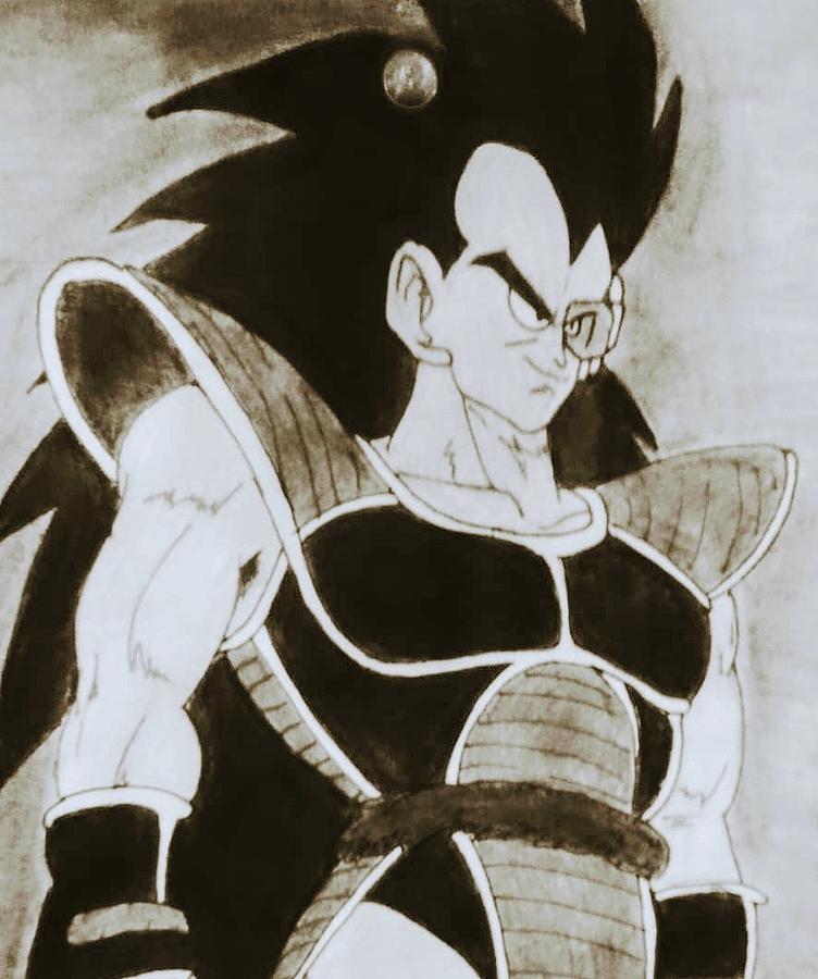 Raditz Drawing by Cory Kessler - Fine Art America