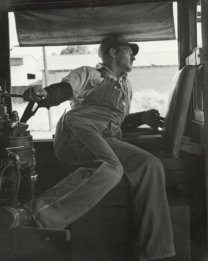 Railroad Fireman by Peter Stackpole