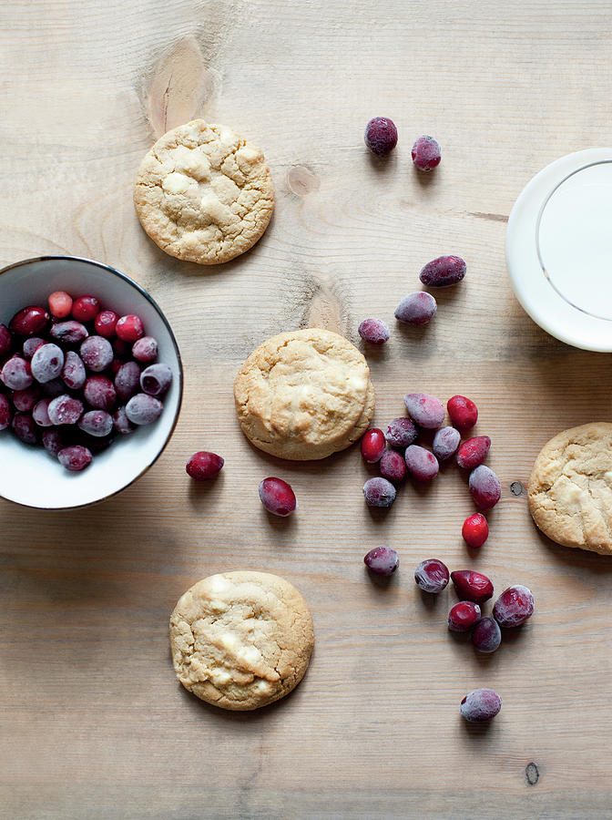 Red Berries And Cookies Digital Art by Magdalena Niemczyk - Elanart ...