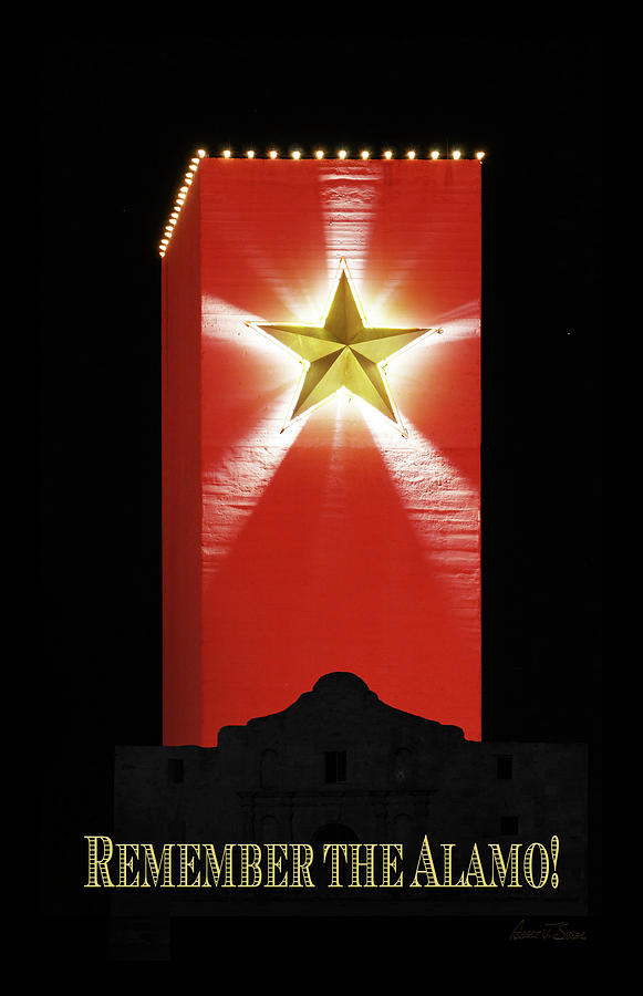 Remember The Alamo 2 Photograph by Robert J Sadler - Fine Art America
