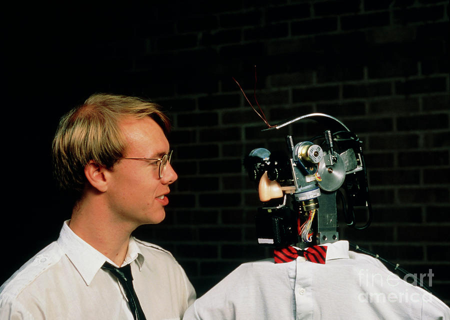 Richard The First Robot At Robot Olympics Photograph by Adam Hart-davis ...