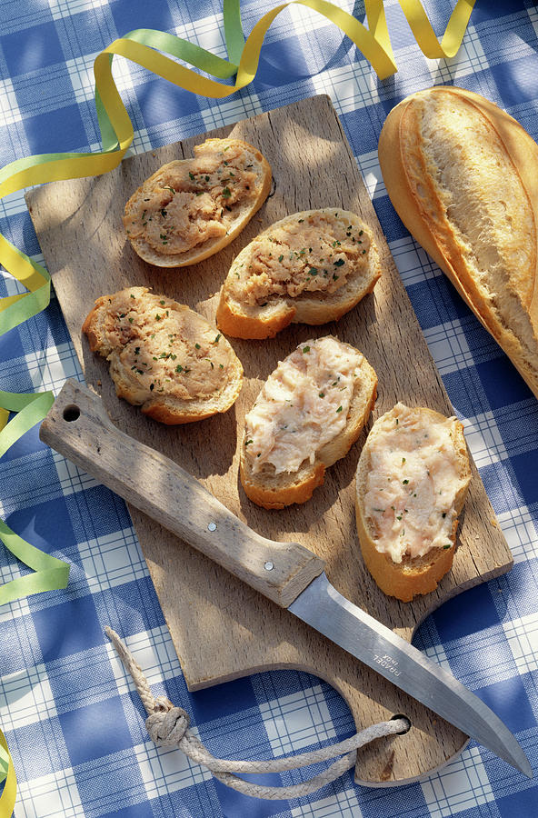 Rillettes De Saumon Et Rillettes De Thon Salmon And Tuna Rillettes ...