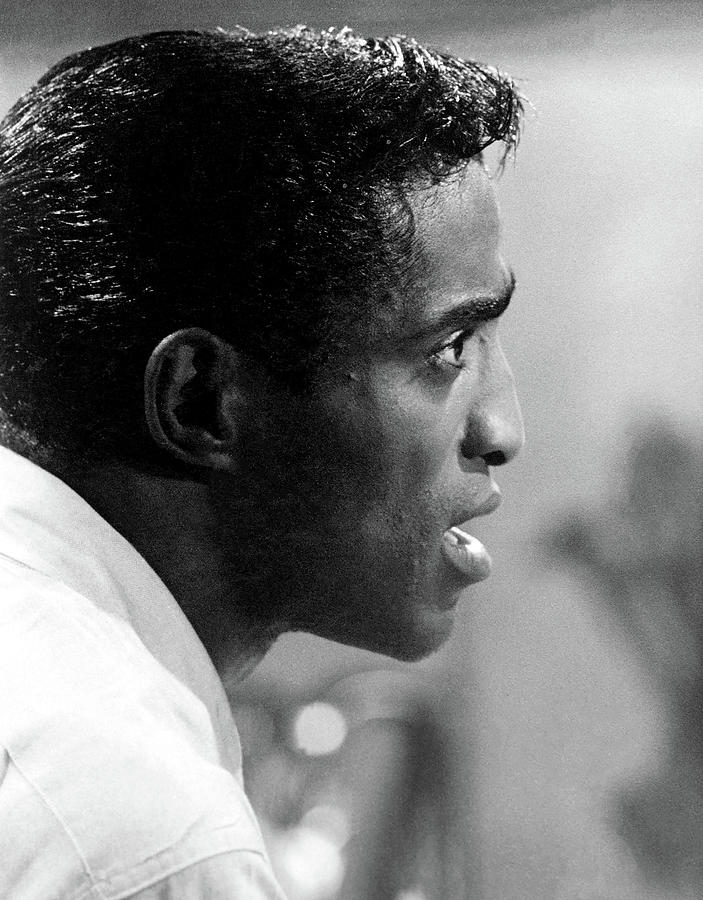 Sammy Davis Jr. Candid Profile Photograph by Globe Photos - Fine Art ...