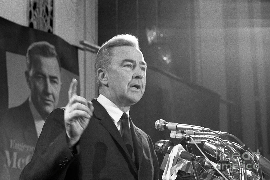 Senator Eugene Mccarthy by Bettmann