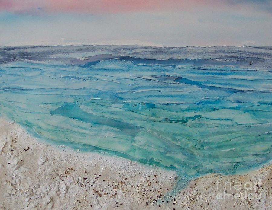 Shell Beach Painting by Dan Baggett - Fine Art America