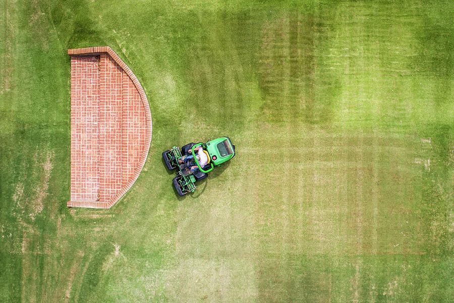 Shot Looking Directly Down At Man Photograph by Edwin Remsberg - Fine ...