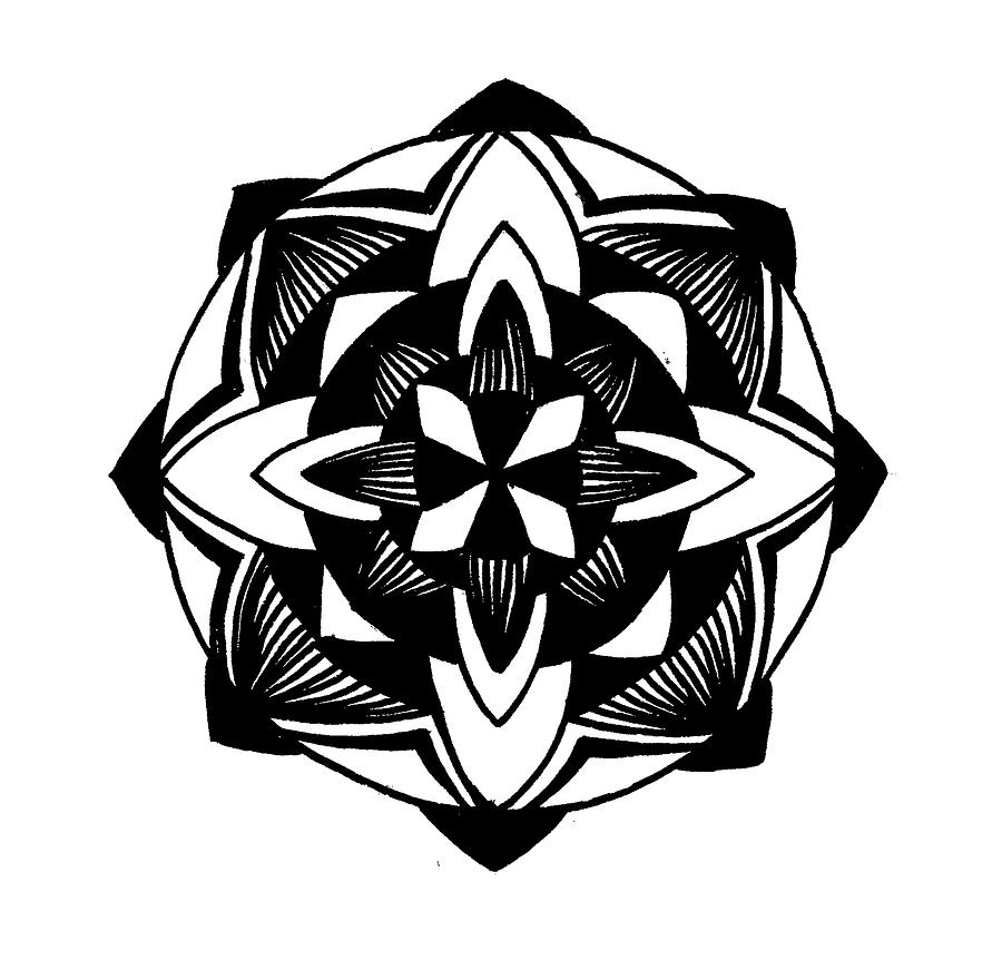 Simple Sample Mandala Digital Art by Nicky Kumar | Fine Art America