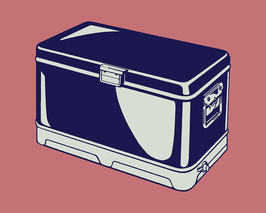 Single rectangular container Drawing by CSA Images - Fine Art America