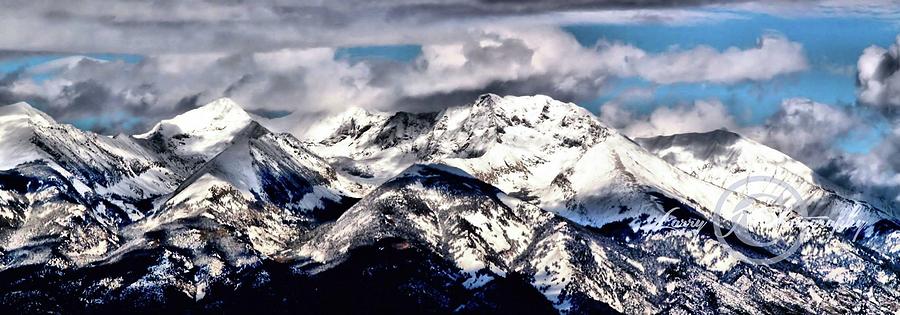 Snowy Peaks Photograph by Larry J - Fine Art America
