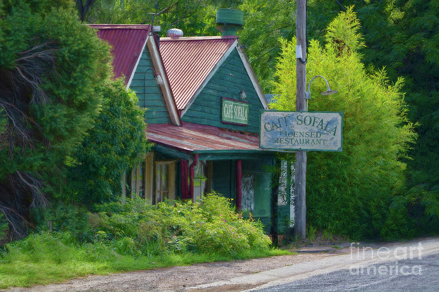 Sofala Cafe Photograph by Stuart Row - Fine Art America