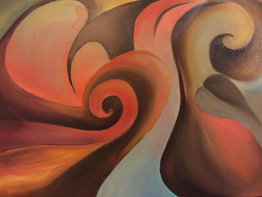 Soft forms Painting by Noah Maggio - Fine Art America