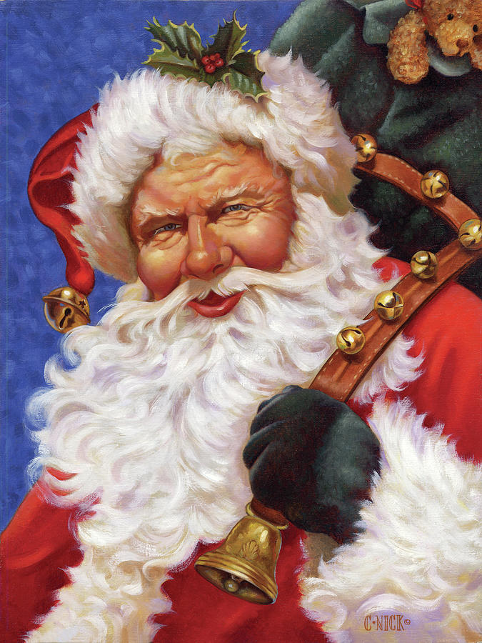 St. Nick Painting by Christopher Nick - Fine Art America