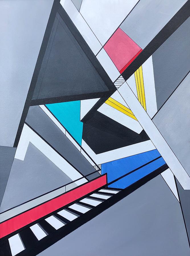 Staircase Painting by Mark Rush - Fine Art America