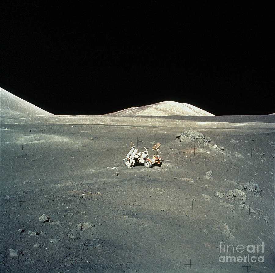 Start of Apollo 17 AKG196806 Photograph by Unknown - Fine Art America