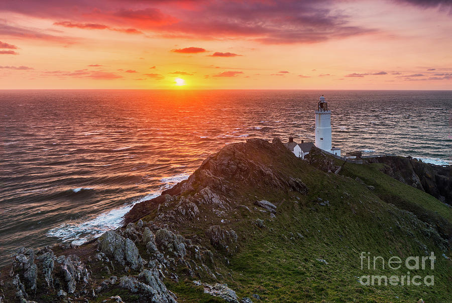 Start Point Lighthouse., Photograph by Sebastien Coell - Fine Art America