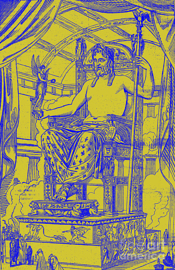 Statue Of Zeus In Ancient Olympia Photograph by Science Photo Library - Pixels Merch