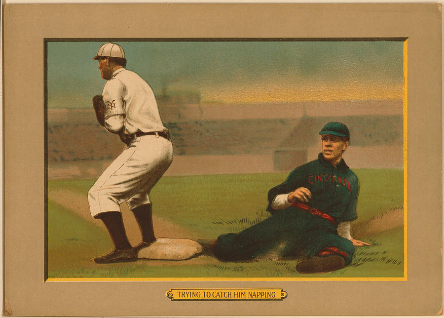 Stealing base Painting by Unknown - Fine Art America