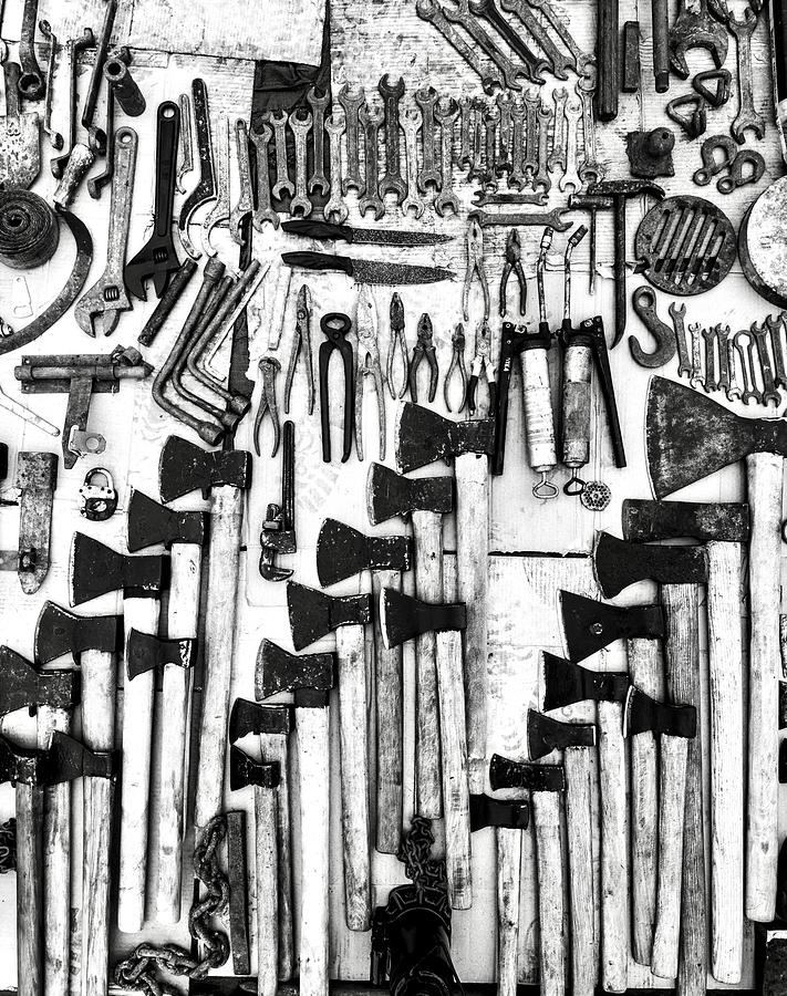 Still Life With Sharp Tools Photograph by Aleksandrova Karina - Fine ...