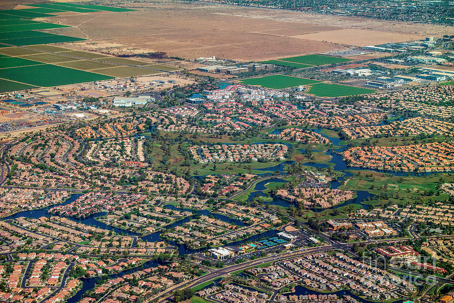 Suburban Development In Arizona Photograph by Wild Horizon/universal ...