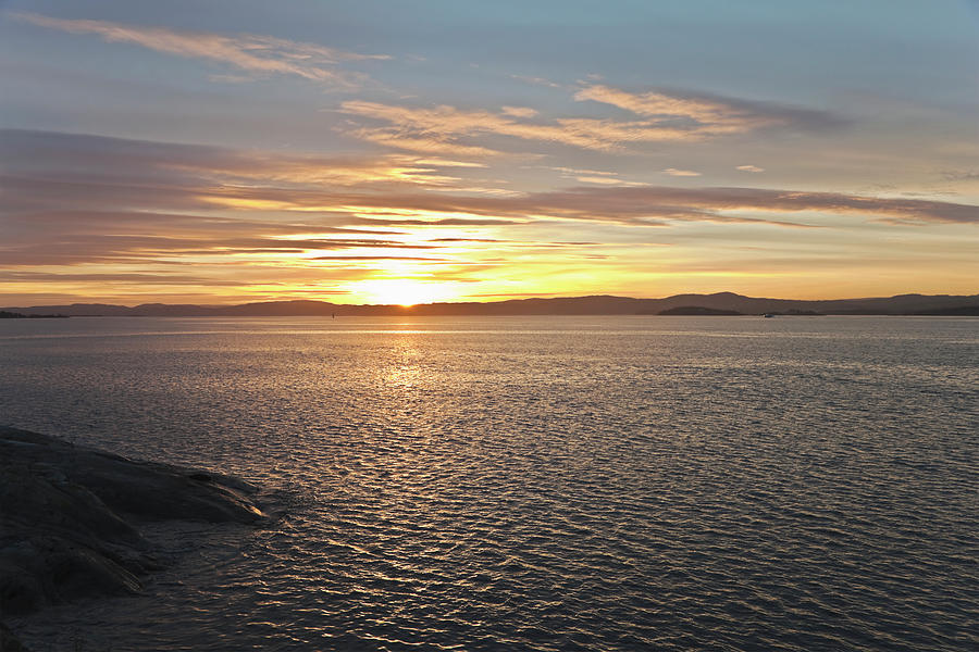 Sunset In Fall by Ekely