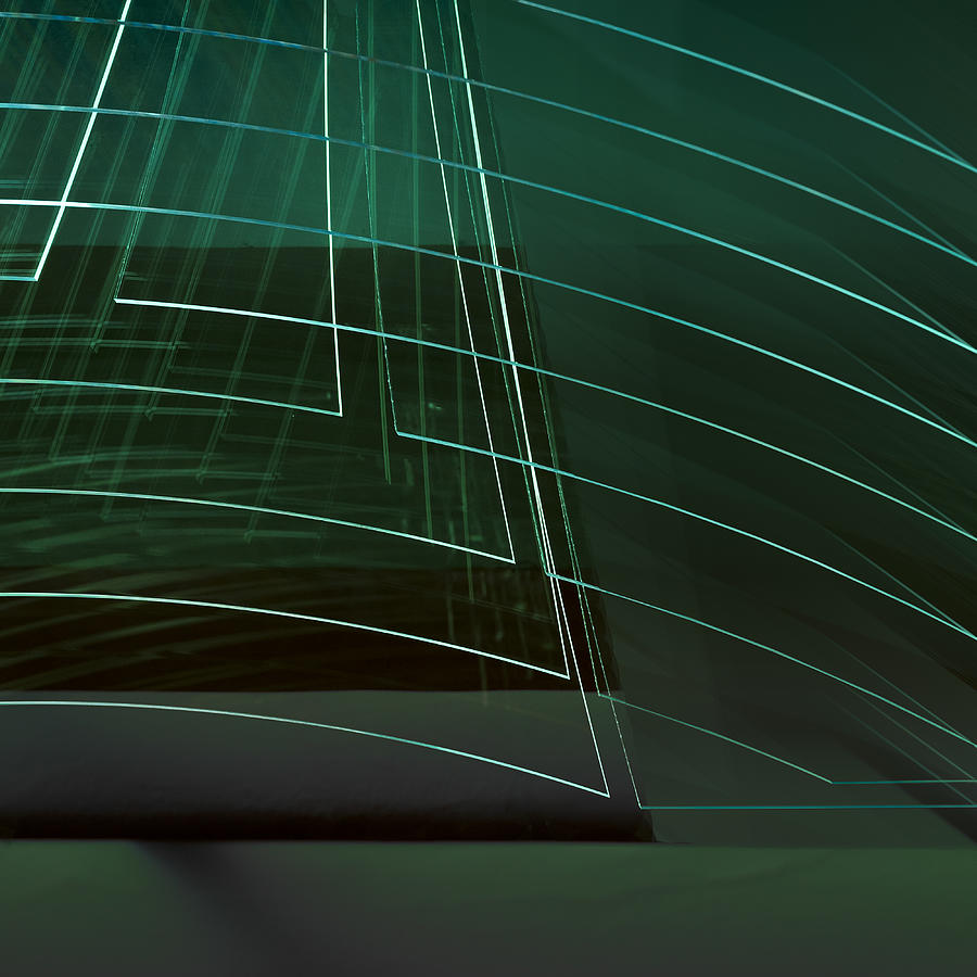 Tangle Of Green Lines Photograph by Greetje Van Son - Pixels