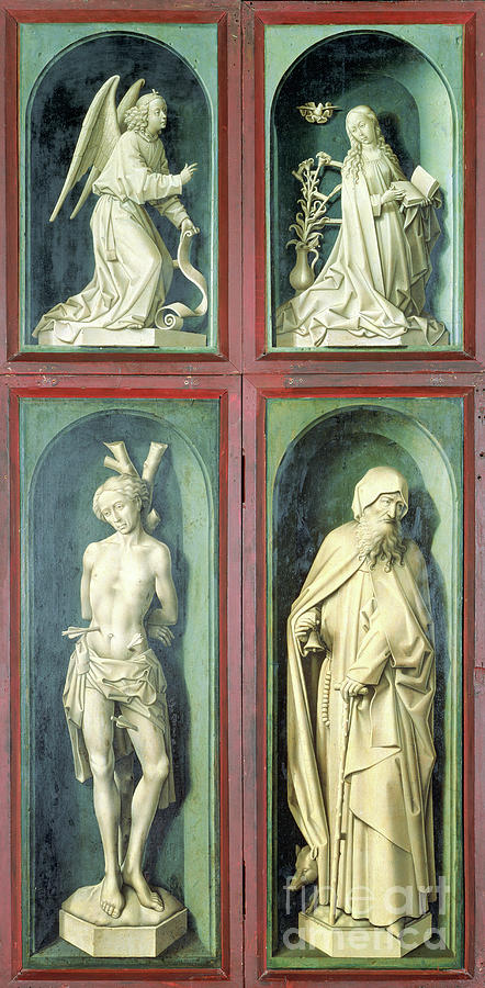 Annunciation With Two Kneeling Donors