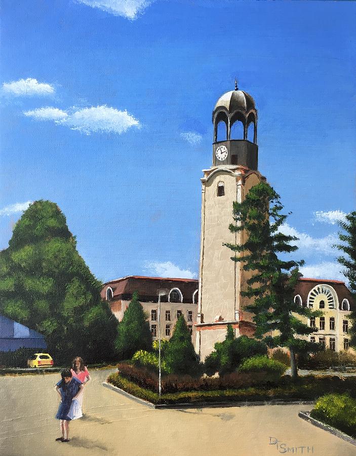 The Clock Tower Painting by Daniel Smith - Fine Art America