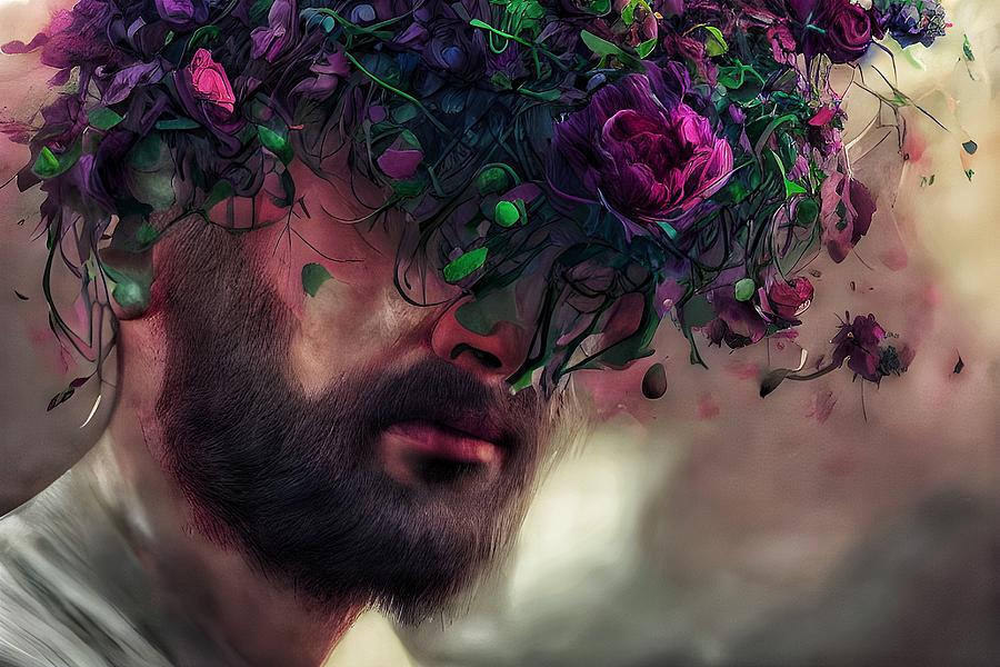 The Flower Man Photograph by Ciupureanu Dan - Fine Art America