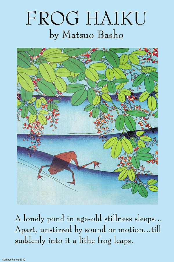 The Frog Painting by Matsuo Basho | Fine Art America