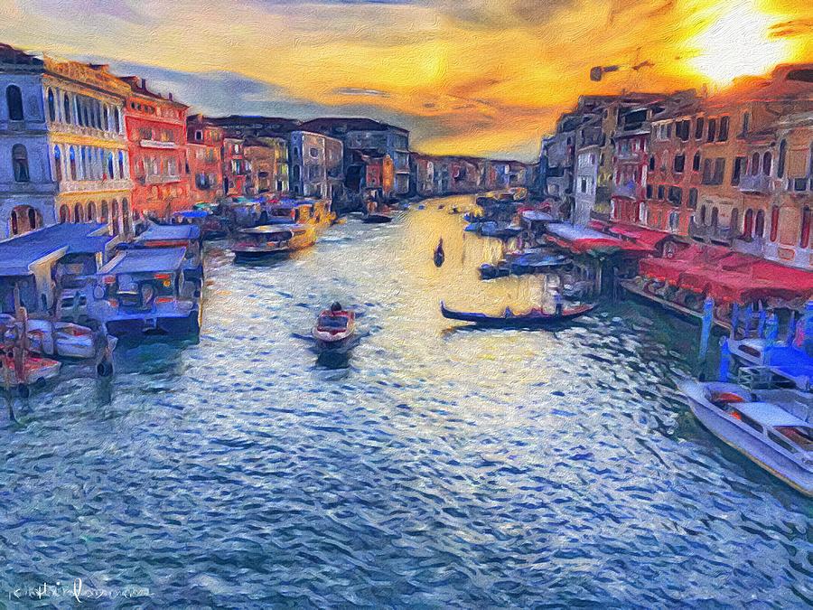 The Grand Canal Photograph by Kathi Isserman - Fine Art America