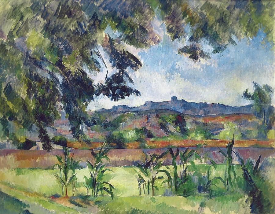 The Pilon du Roi 1888 Painting by Paul Cezanne Paintings - Fine Art America